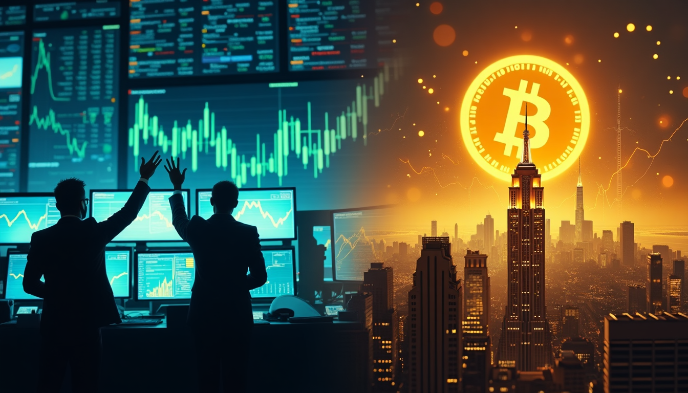US Shares and Bitcoin Soar to Record Highs on Trump Election Victory