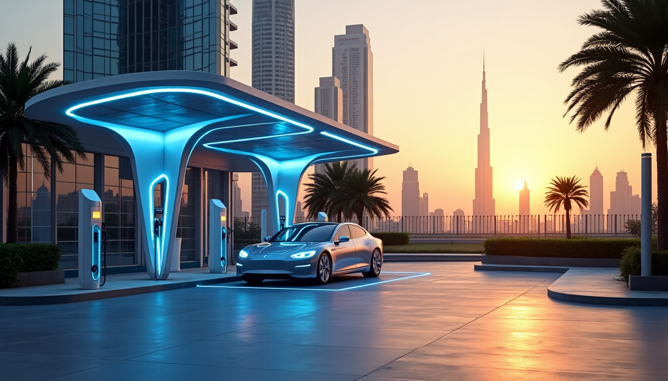 Dubai’s DEWA Unveils 740 New EV Charging Points to Drive Green Mobility