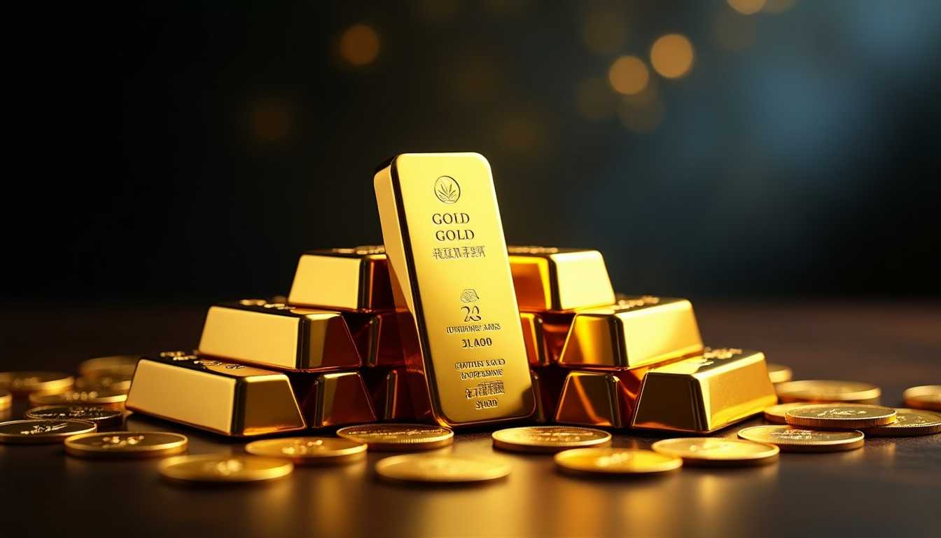 Gold Soars to Record $3,000 Amid Market Fears