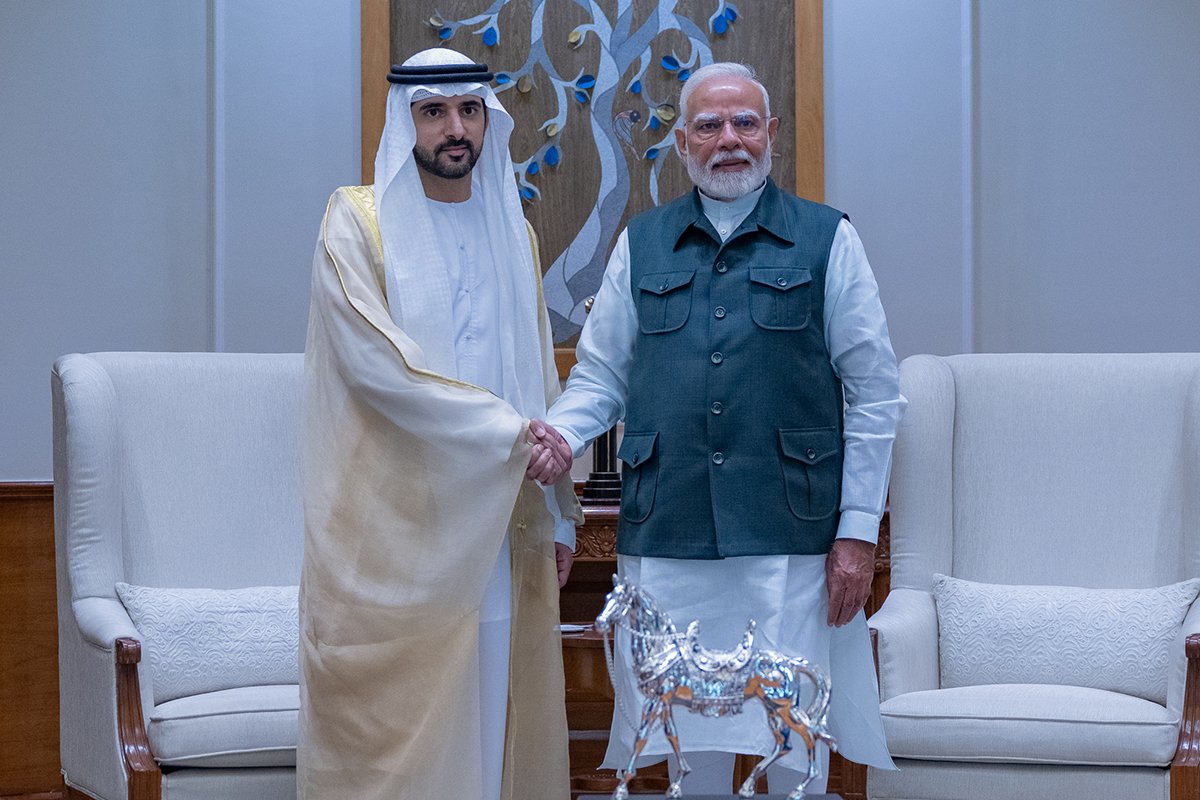 Sheik Hamdan: UAE-India Bond Goes Beyond Business Partnership
