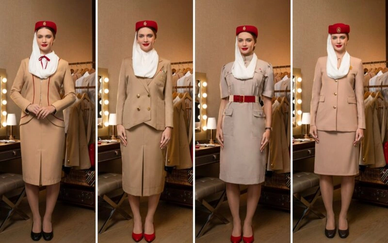 Emirates Cabin Crew Uniform Through Four Decades
